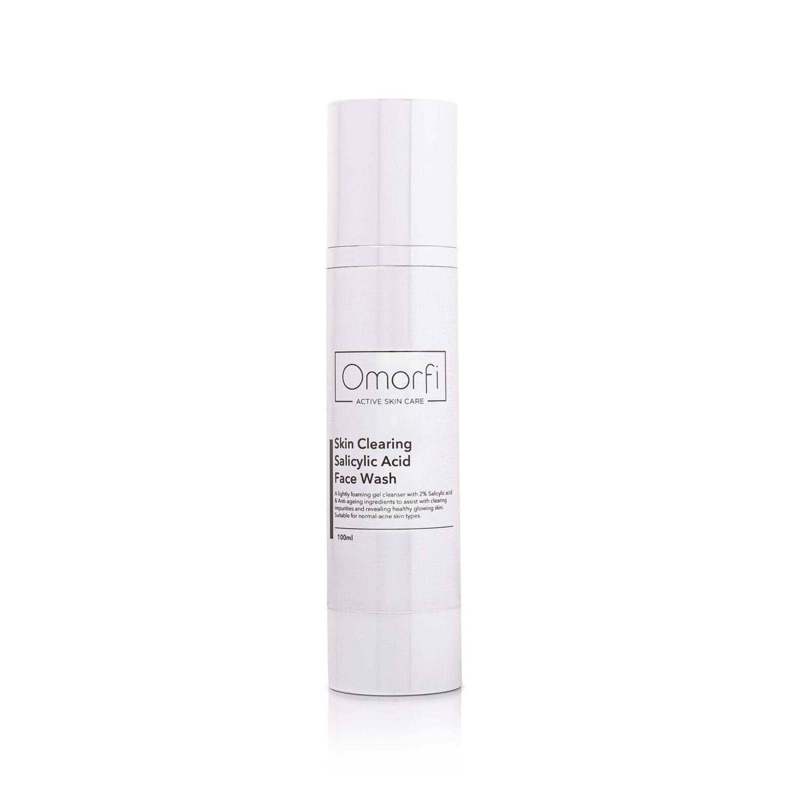 Skin Clearing Salicylic Acid Face Wash - Omorfi Active Skin Care